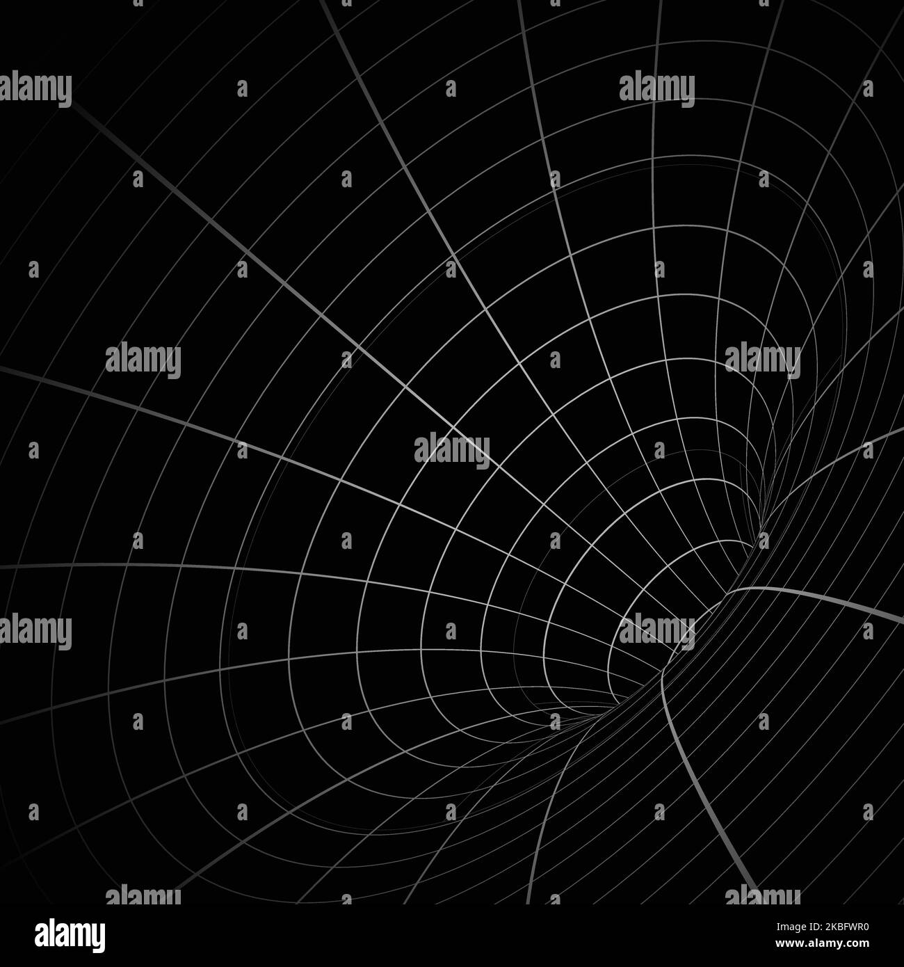 Infinity tunnel Stock Vector Images - Alamy