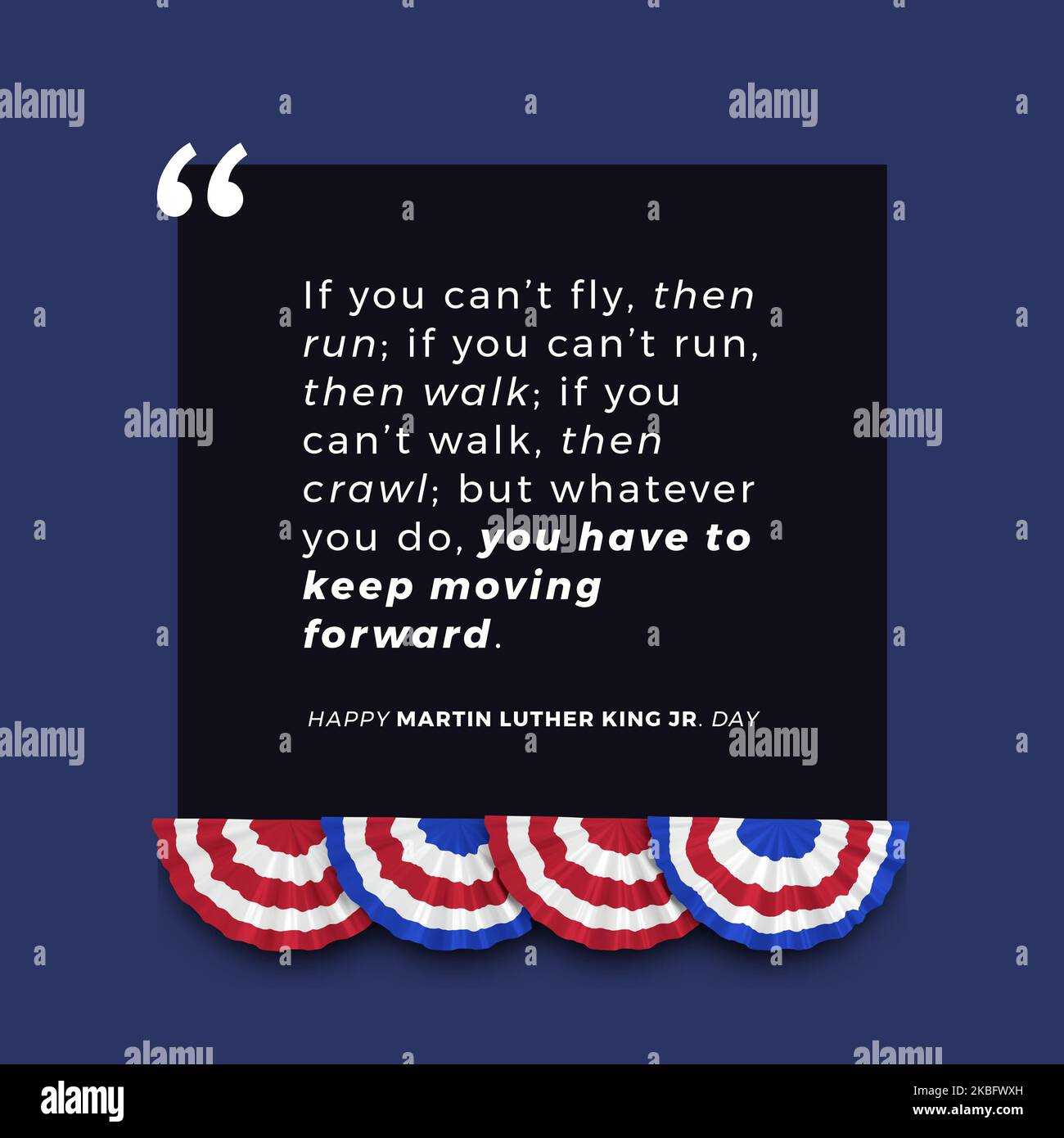 Martin luther king day animation hi-res stock photography and images ...