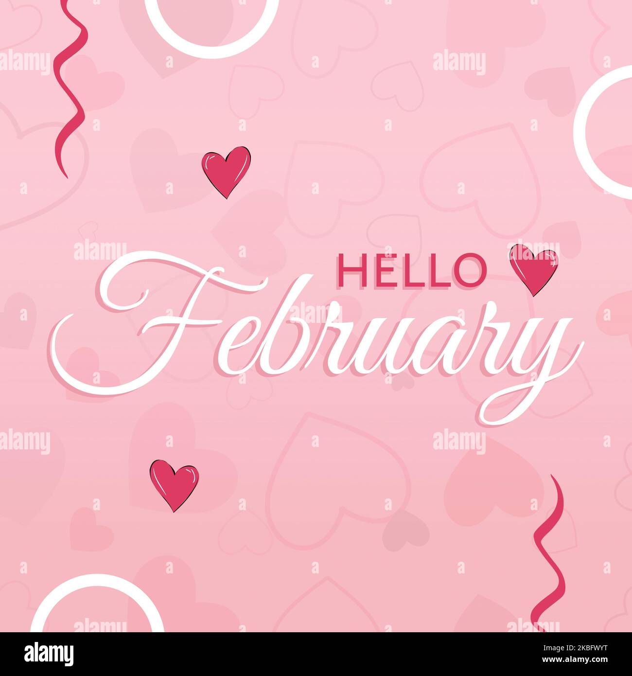 Animation hello text over shapes hi-res stock photography and images ...