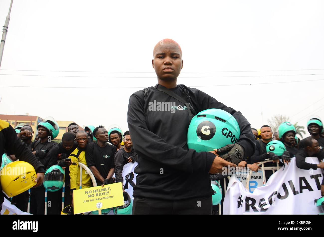 Female gokada rider hi-res stock photography and images - Alamy