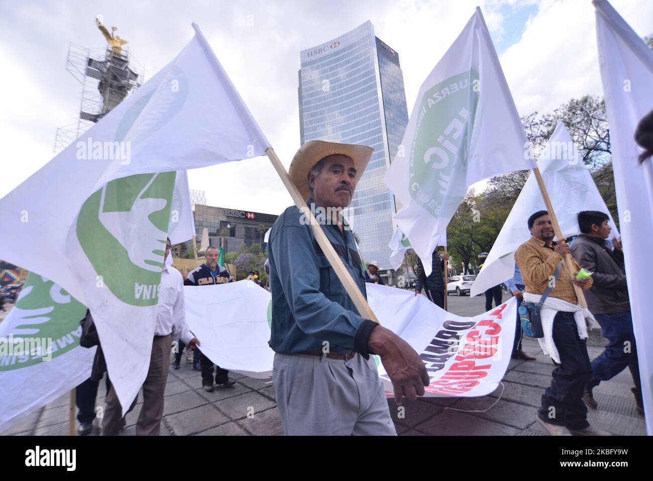 Demonstrators take part during a march called National Struggle Day to ...