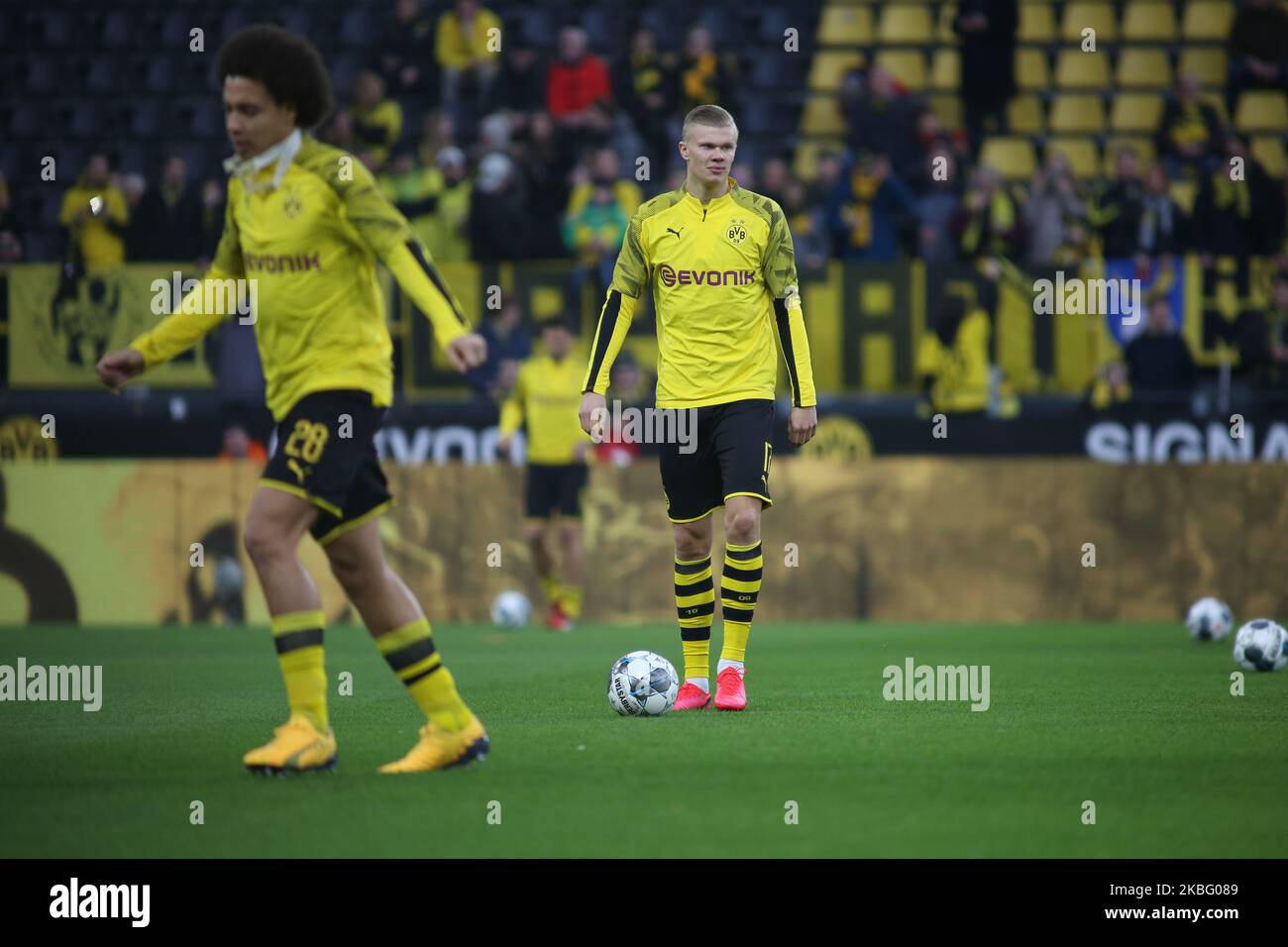 Erling Haland (Borussia Dortmund) pictured during the 2019/20 ...