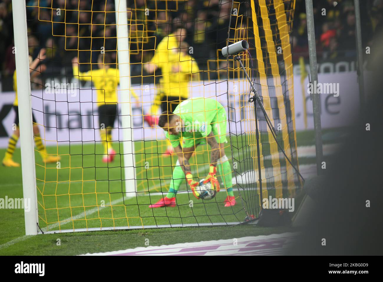 Erling Haland (Borussia Dortmund) celebrates after scoring during the ...
