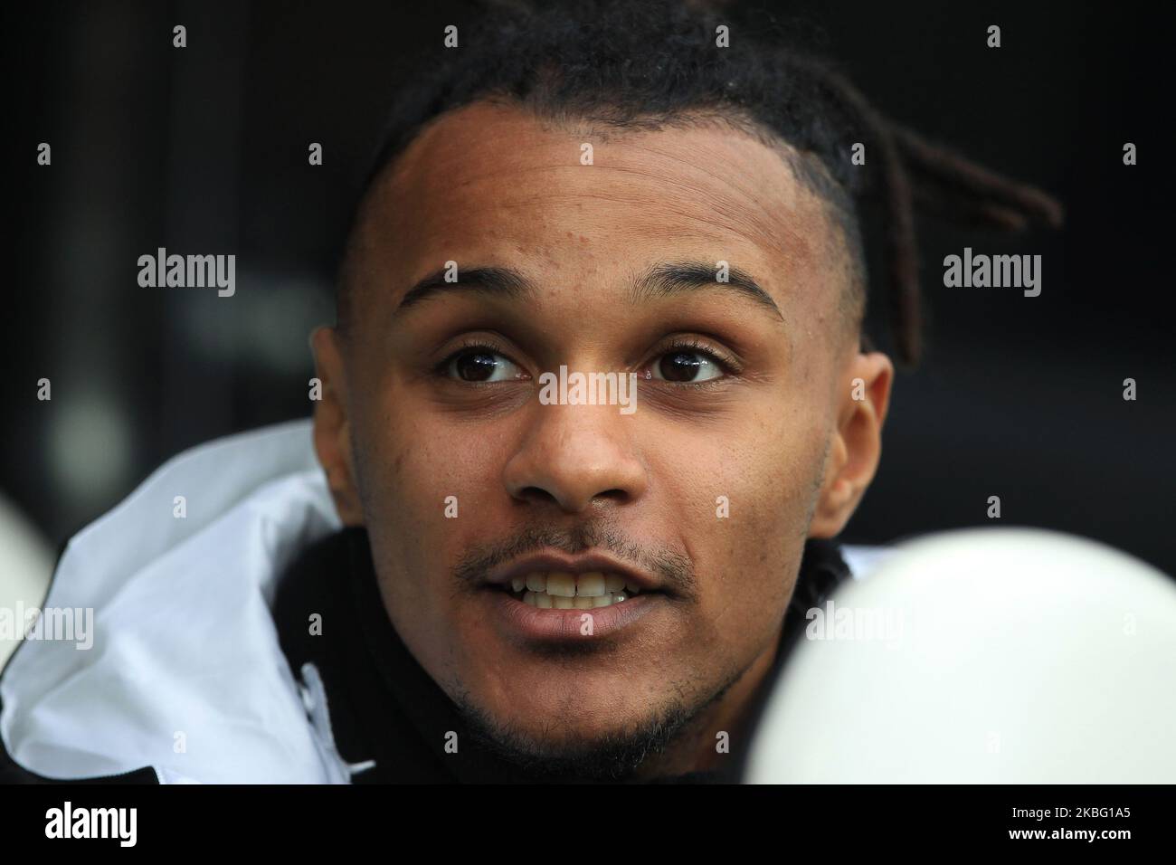 Valentino Lazaro of Newcastle United during the Premier League match ...