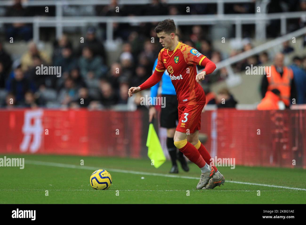 Sam Byram of Norwich City in action during the Premier League match ...