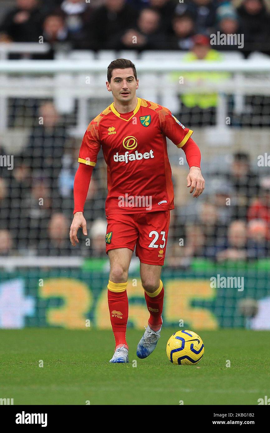 KennyMcLean of Norwich City during the Premier League match between ...