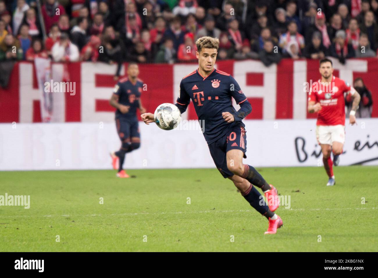 Philippe Coutinho of FC Bayern München during the 1. Bundesliga match ...