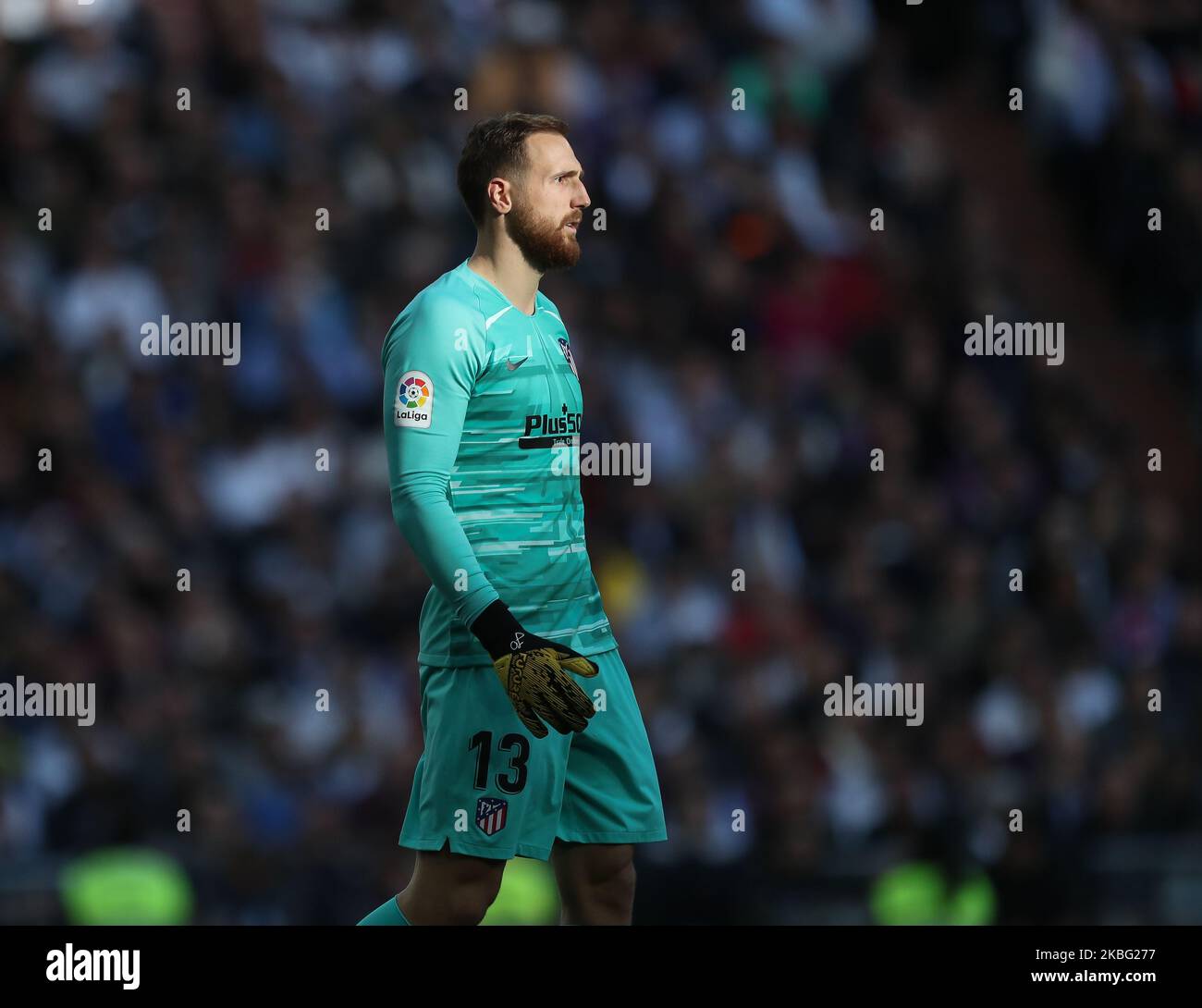 Jan Oblak during La Liga match between Real Madrid and Atletico de ...