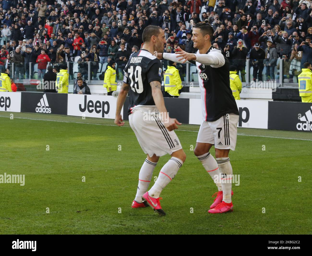 Cristiano Ronaldo during Serie A match between Juventus v Fiorentina ...