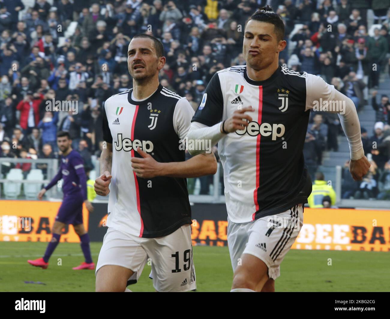 Cristiano Ronaldo during Serie A match between Juventus v Fiorentina ...