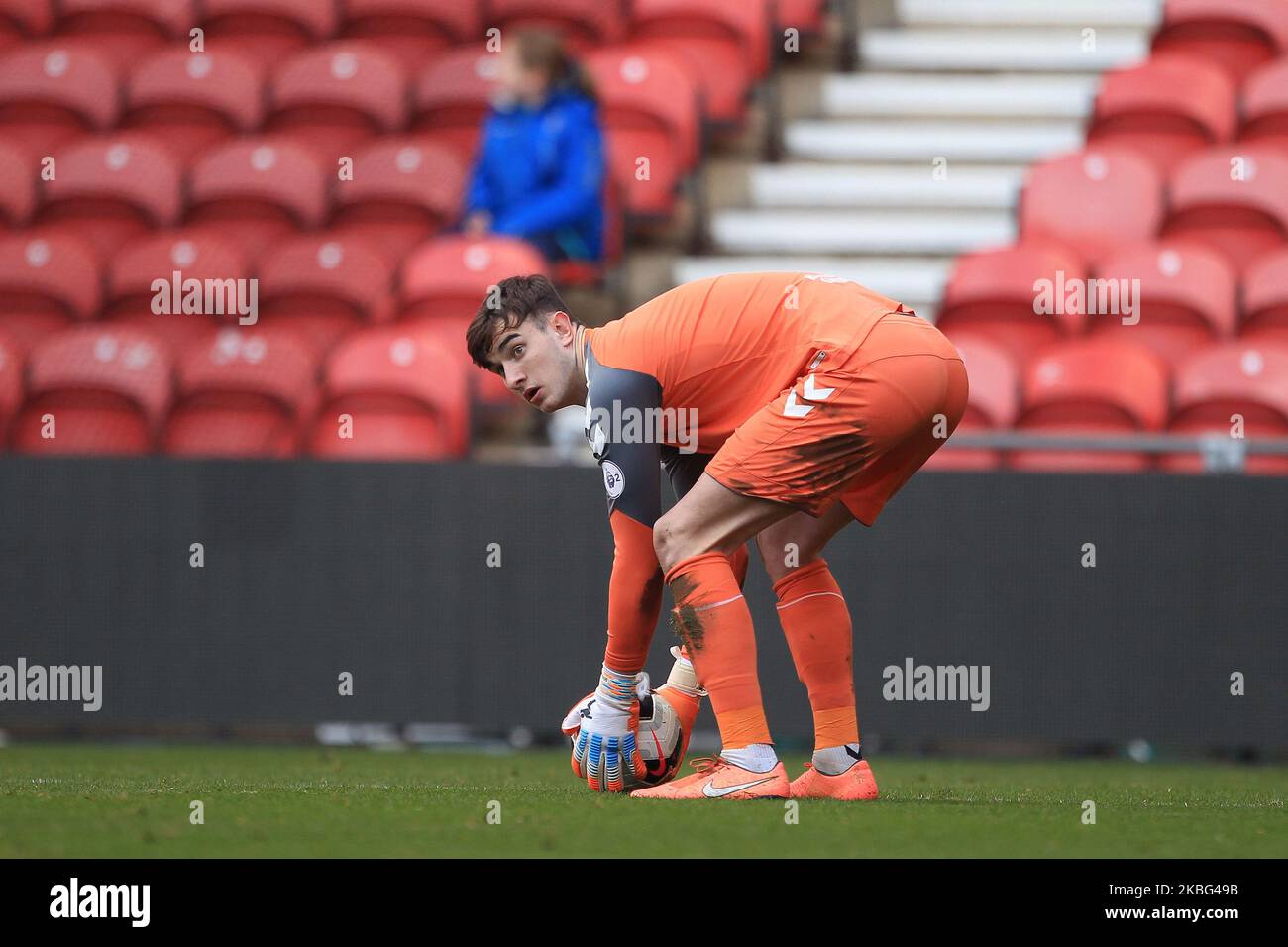 Sol Brynn of Middlesbrough during the Premier League 2 match between ...