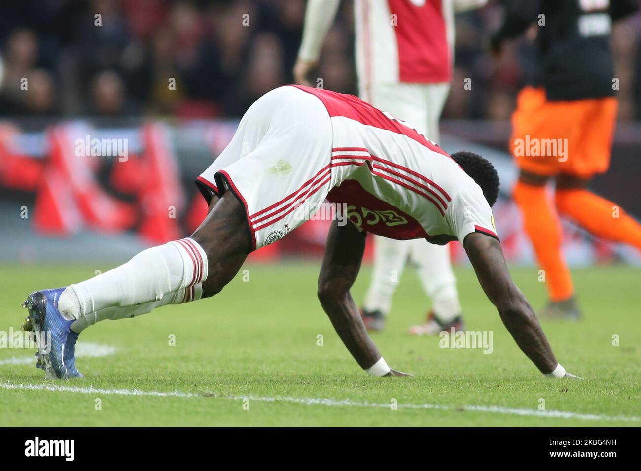 Quincy Promes (Ajax) gestures during the 2019/20 Eredivisie fixture ...