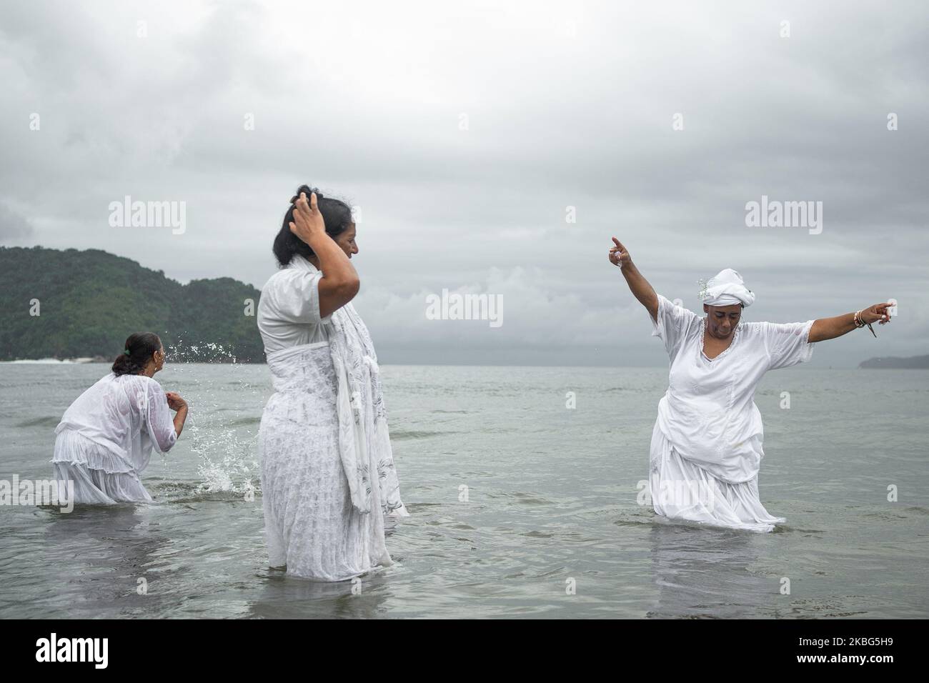 Iemanja procession of santos hi-res stock photography and images - Alamy