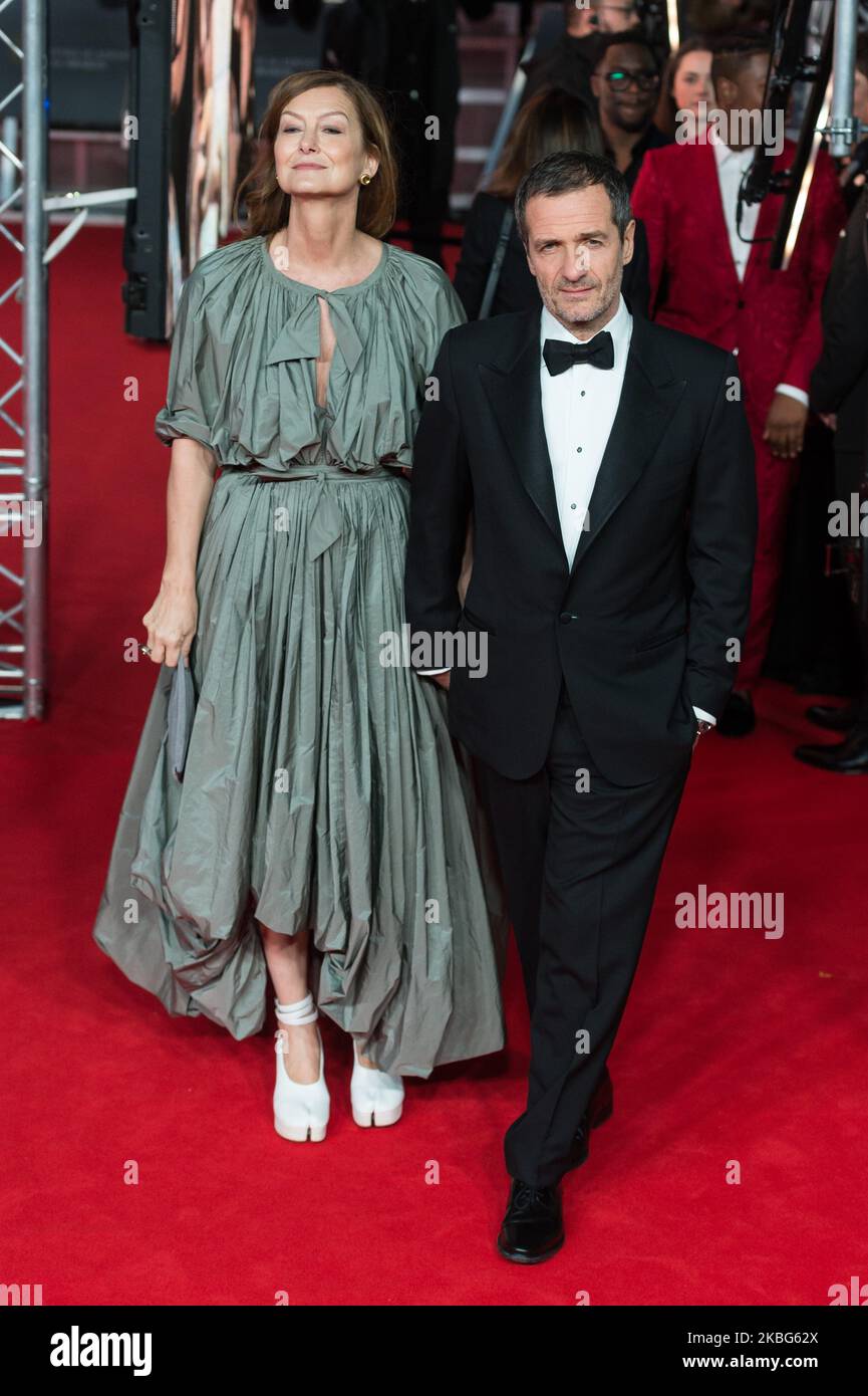 David Hayman (R) attends the EE British Academy Film Awards ceremony at ...
