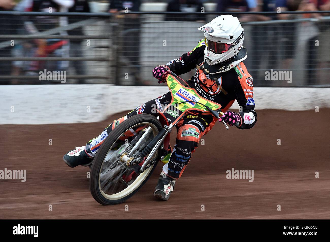 Danny Ayres a speedway rider for Scunthorpe Scorpions and Ipswich ...
