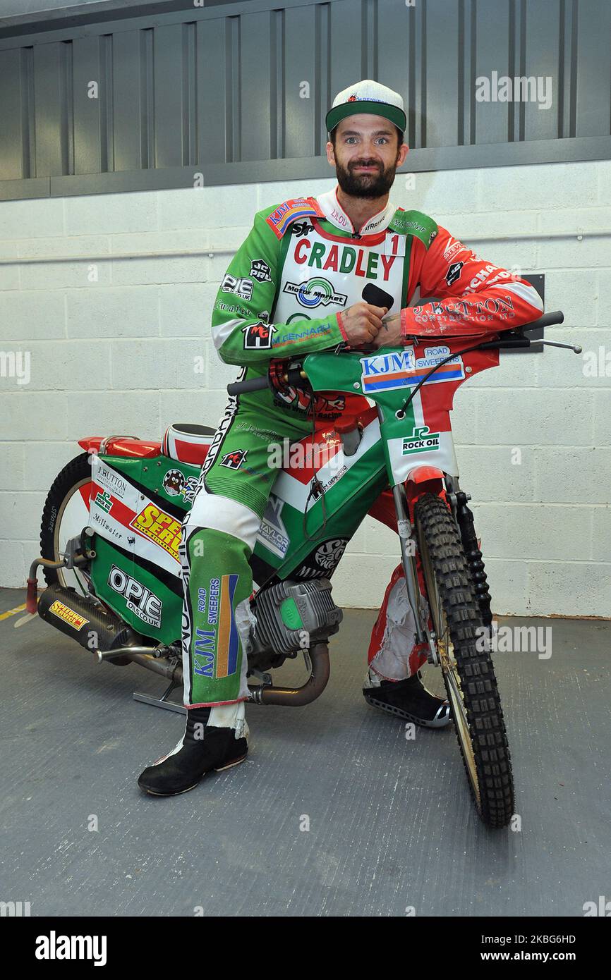 Danny Ayres a speedway rider for Scunthorpe Scorpions and Ipswich ...