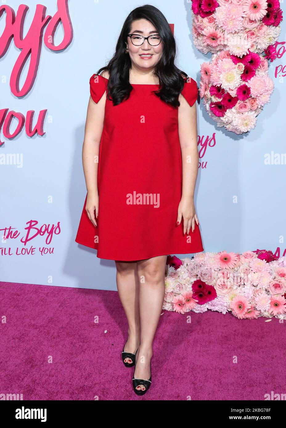 HOLLYWOOD, LOS ANGELES, CALIFORNIA, USA - FEBRUARY 03: Writer Jenny Han ...