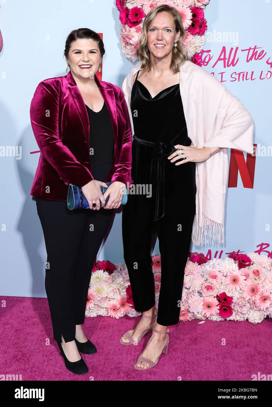 HOLLYWOOD, LOS ANGELES, CALIFORNIA, USA - FEBRUARY 03: Laura Webb and ...