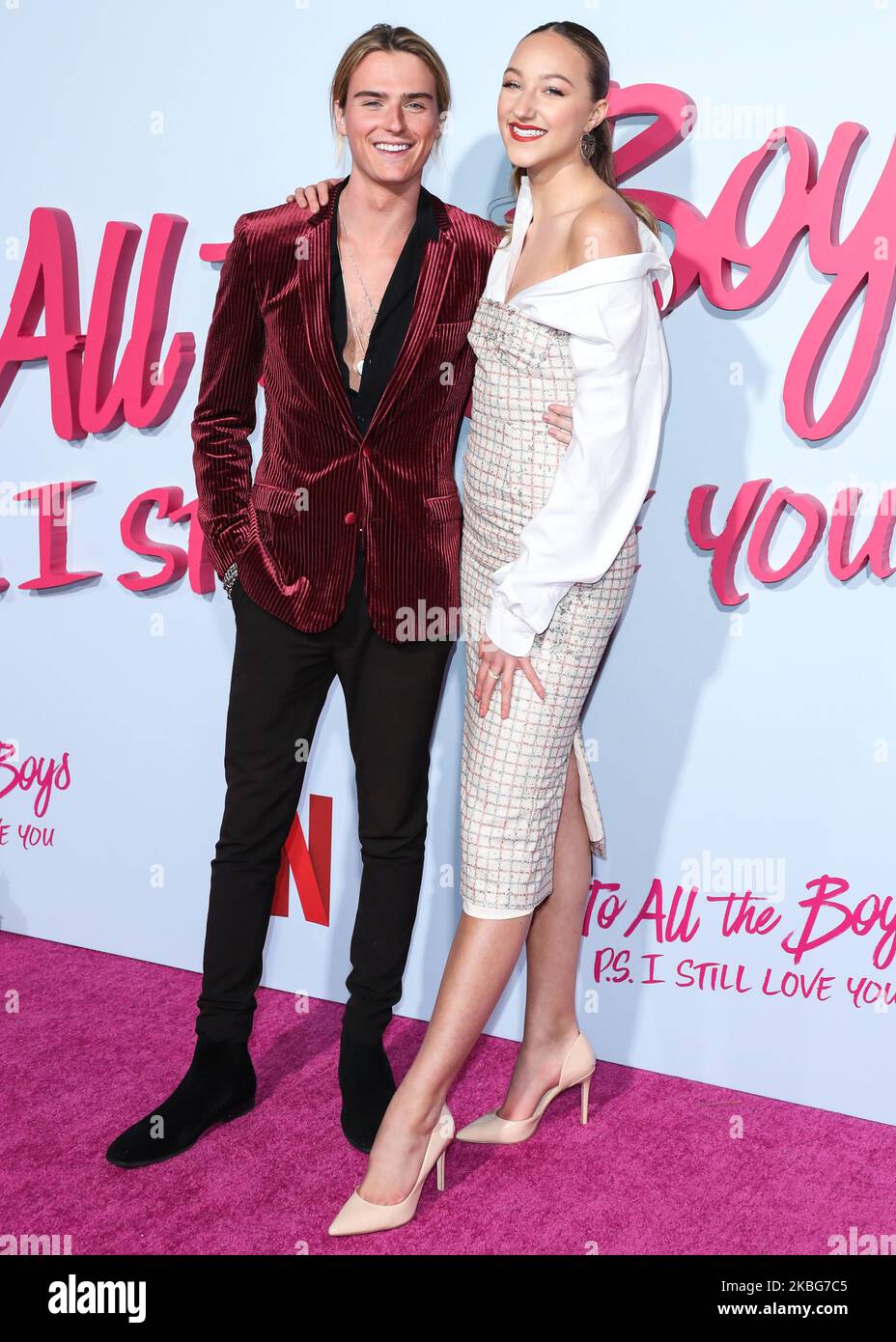 HOLLYWOOD, LOS ANGELES, CALIFORNIA, USA - FEBRUARY 03: Luke Eisner and ...