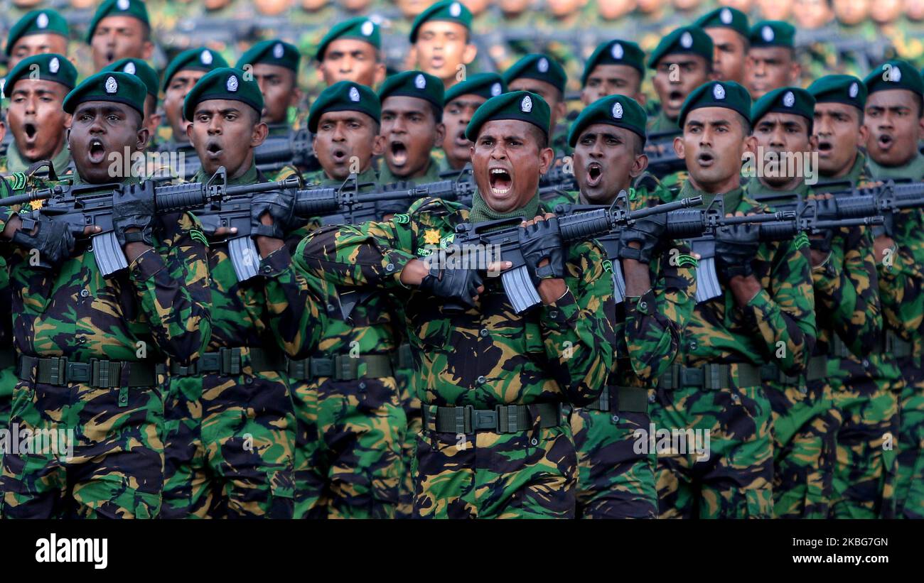 Sri lankan special task soldiers hi-res stock photography and images - Alamy