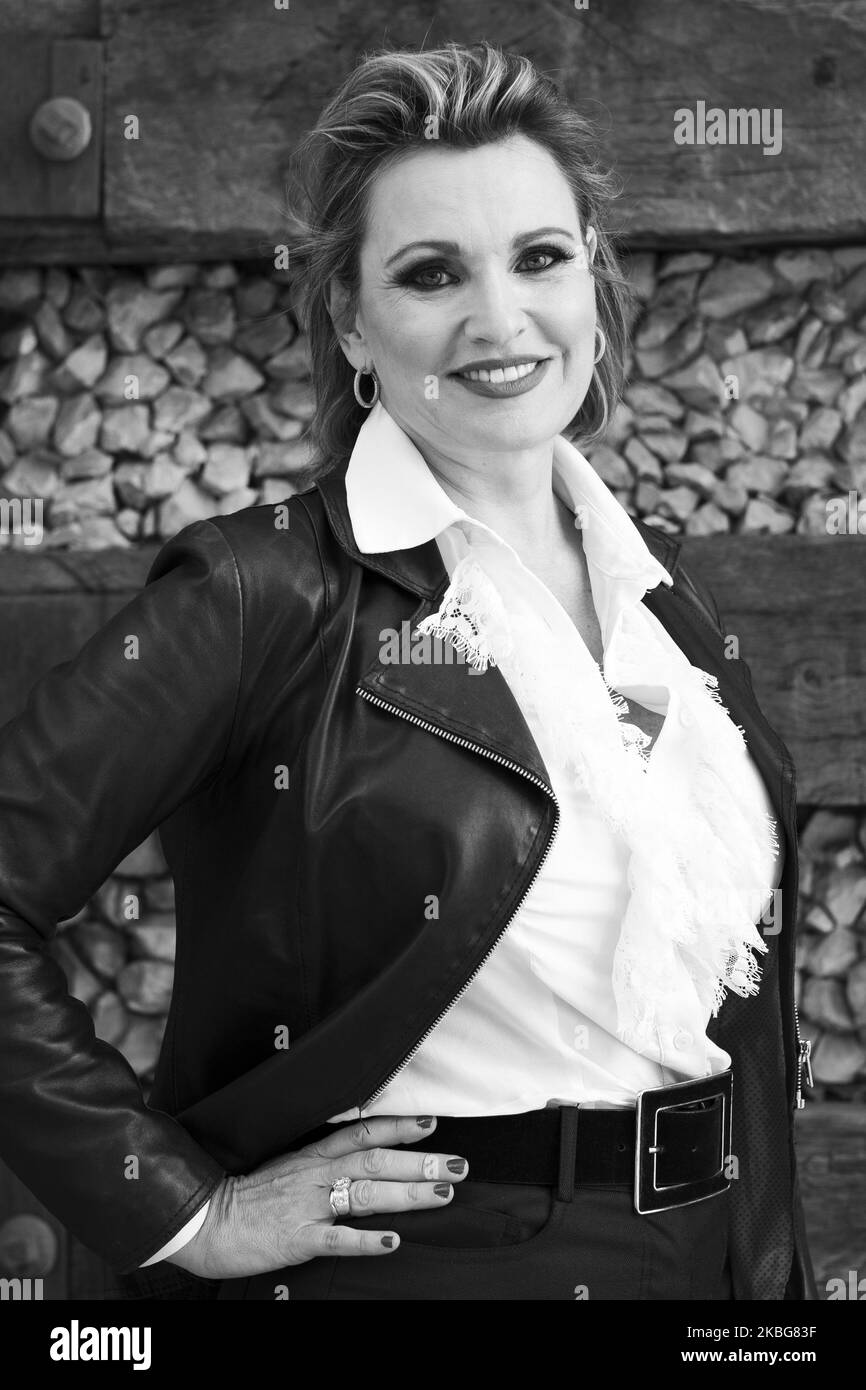 Spanish female singer Black and White Stock Photos & Images - Alamy