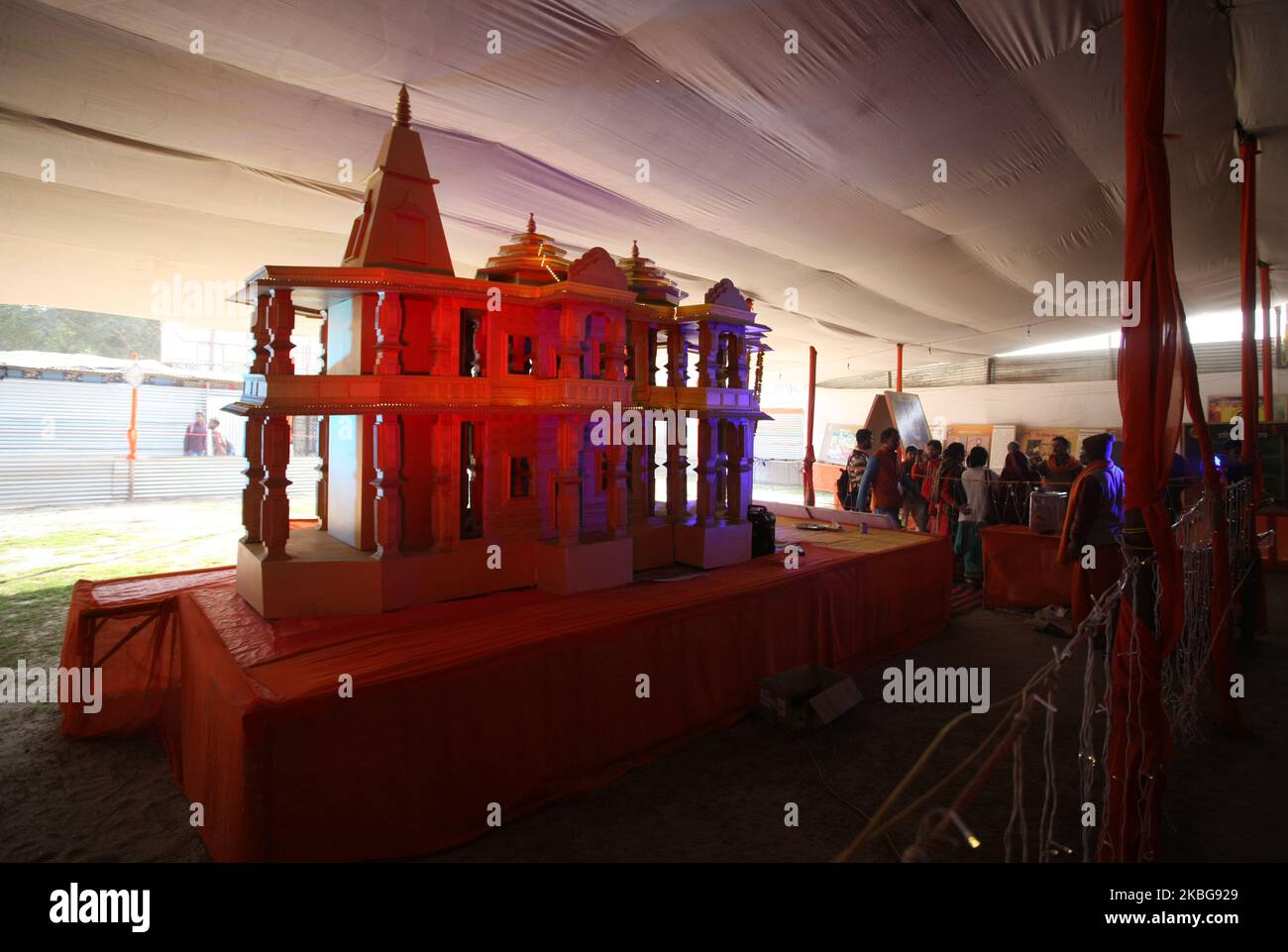 Proposed ram hindu temple hi-res stock photography and images - Alamy