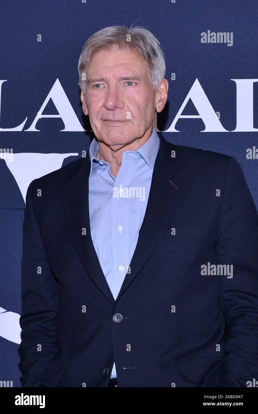 American actor harrison ford poses hi-res stock photography and images - Alamy