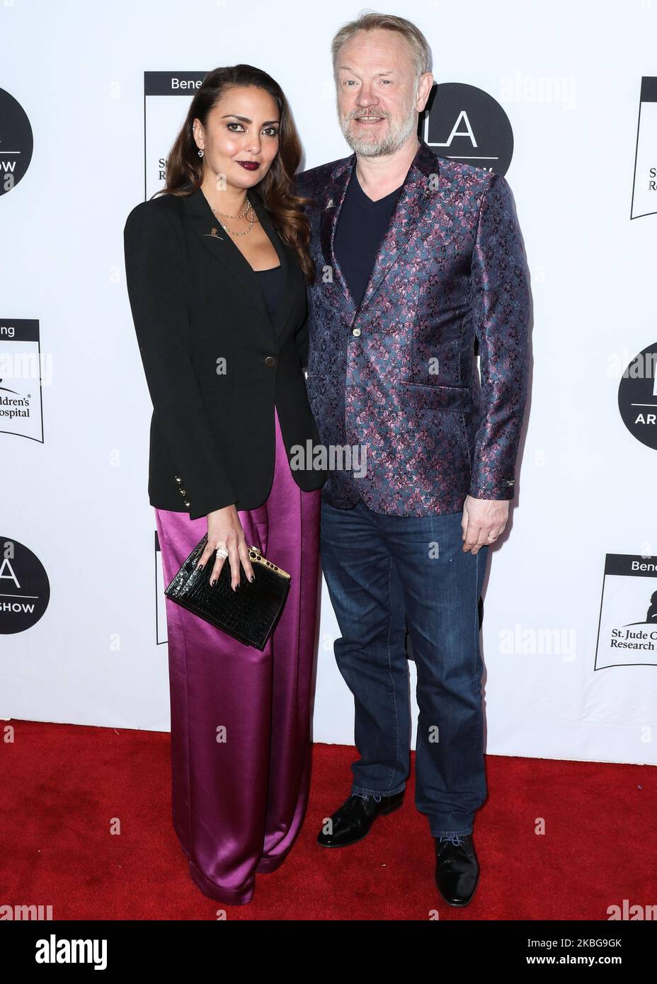 LOS ANGELES, CALIFORNIA, USA - FEBRUARY 05: Allegra Riggio and Jared ...