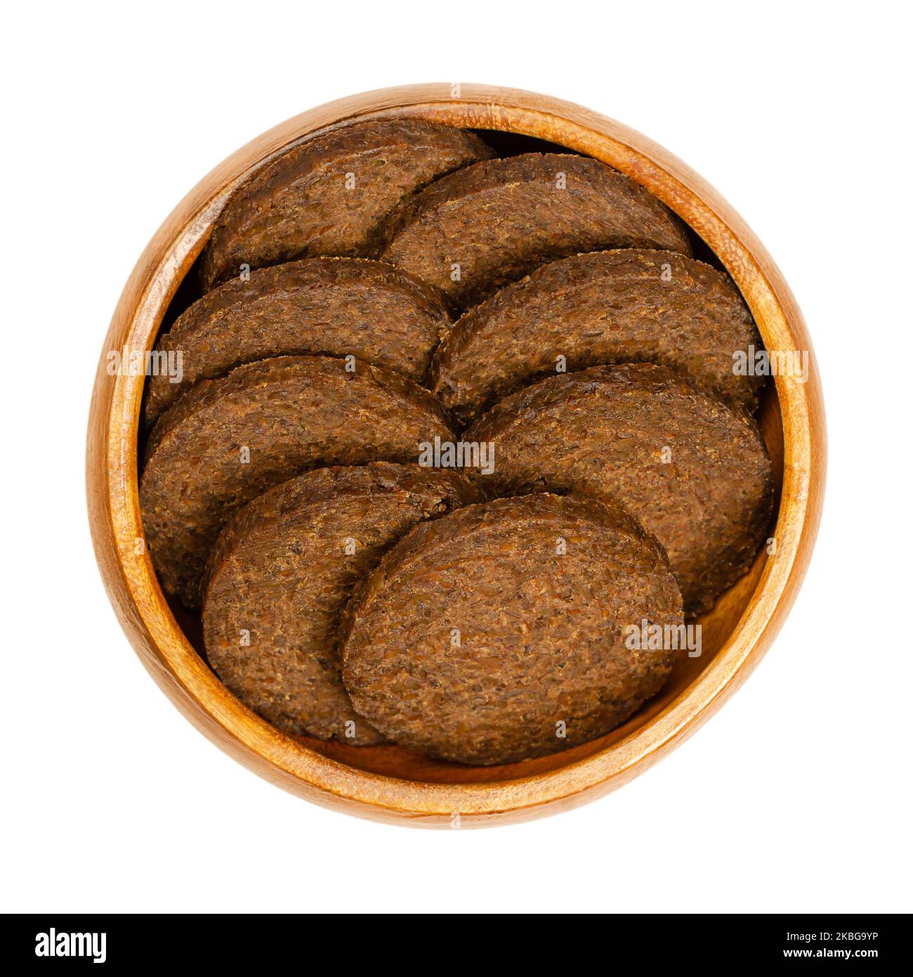 Sliced round brown bread hi-res stock photography and images - Alamy