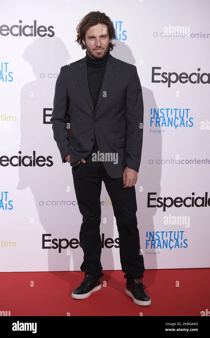 Alex Hafner attends the 'Especiales' premiere at 'French Institute ...