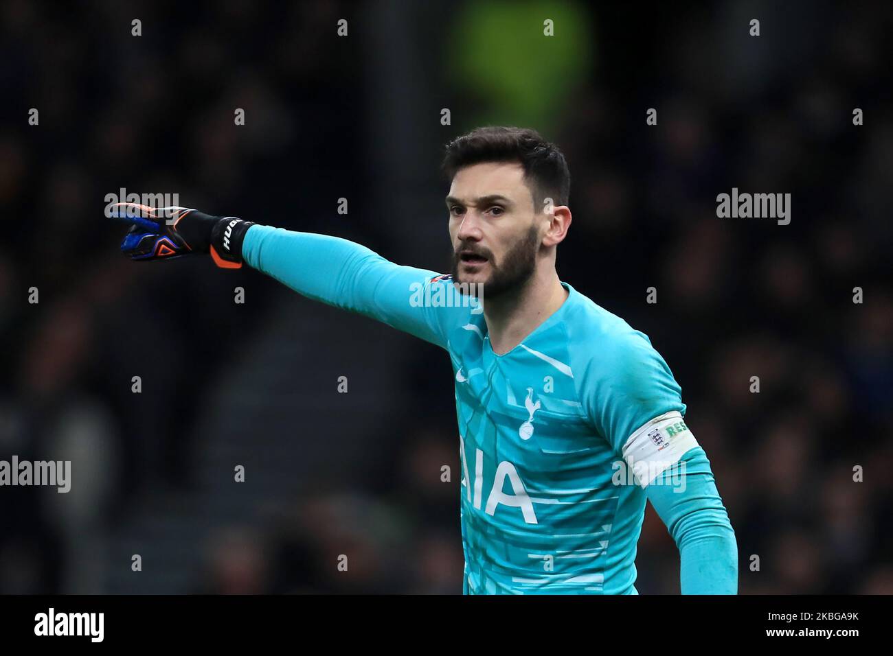 Tottenham’s goalkeeper Hugo Lloris during the FA Cup match between ...