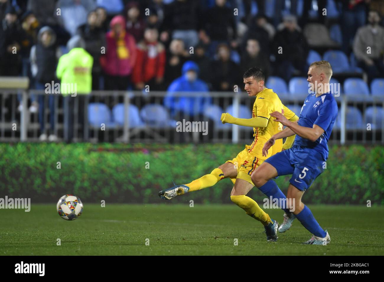Valentin mihaila of romania u21 scores hi-res stock photography and ...