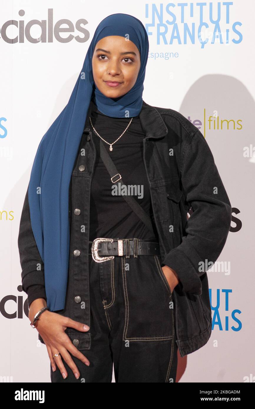 Hajar Brown attends 'Especiales' premiere at French Institute on ...