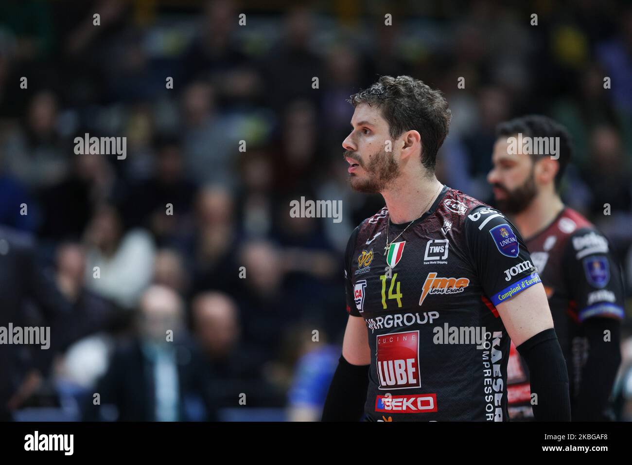 MOSSA DE REZENDE Bruno during the Italian Men's Volleyball League match ...