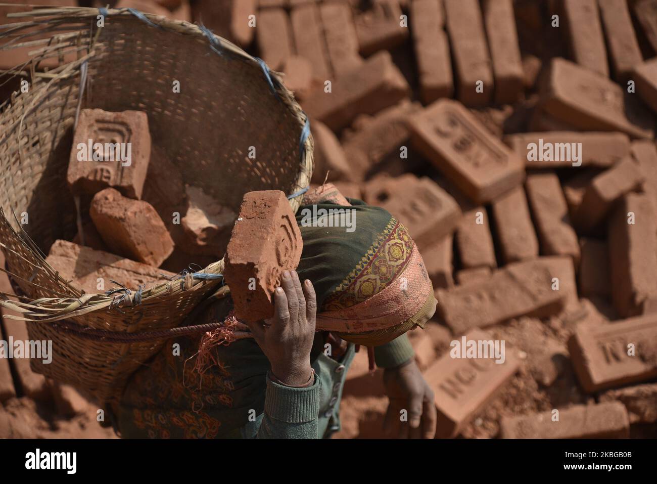 Brick factory nepal hi-res stock photography and images - Alamy