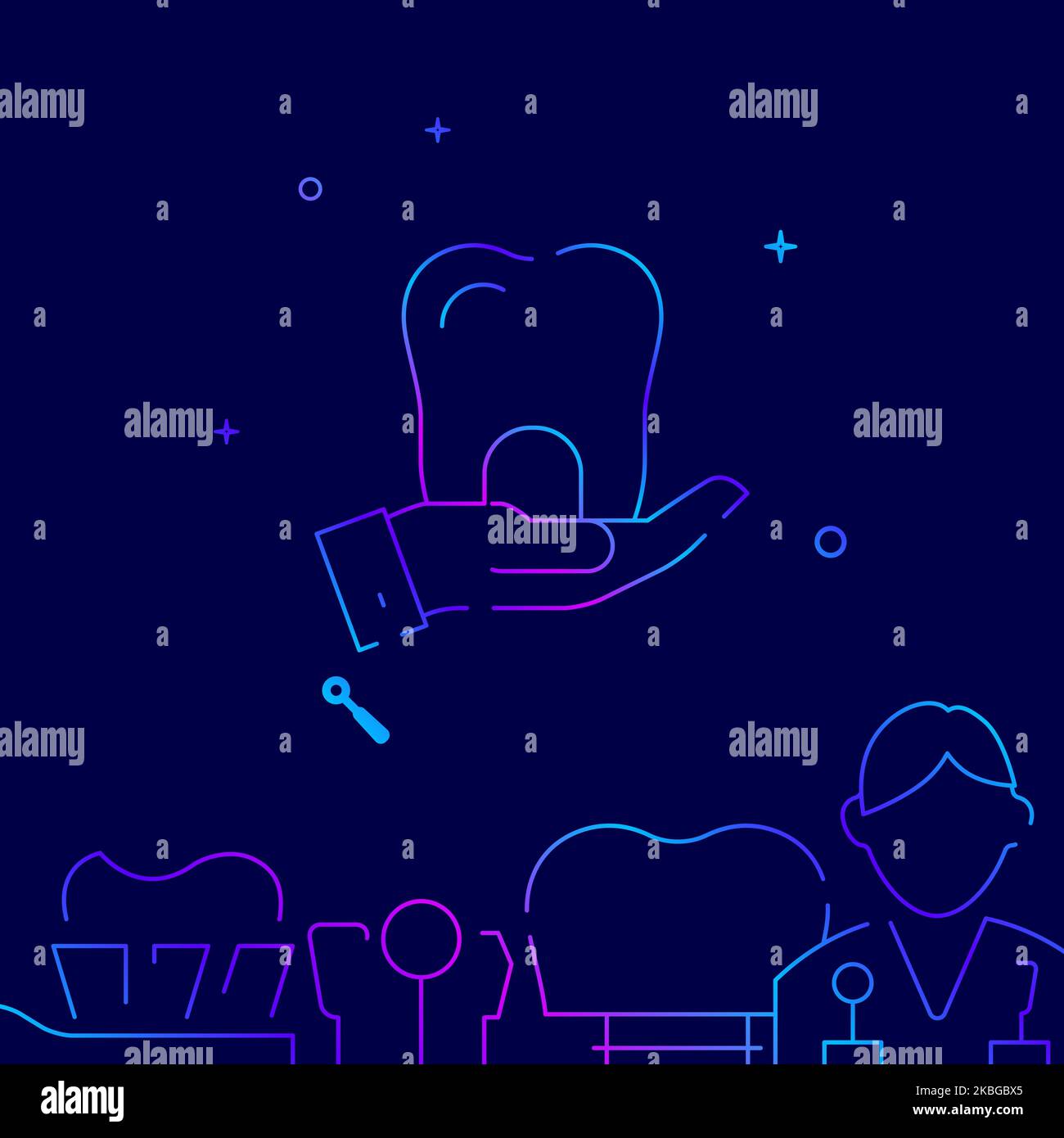 Sensitive Teeth Clipart Border