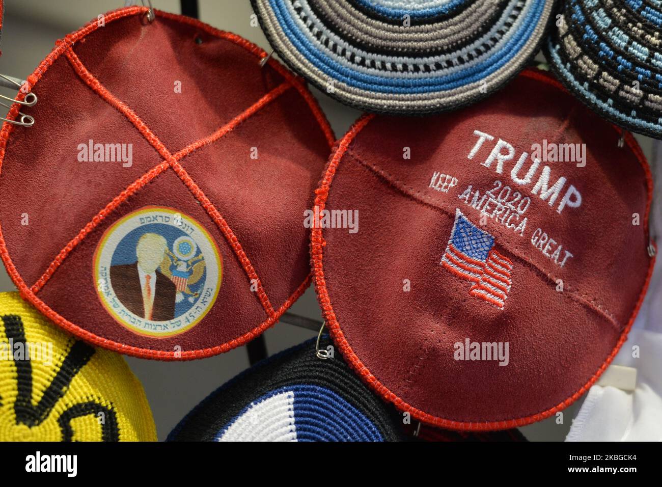 Kippah trump hi-res stock photography and images - Alamy