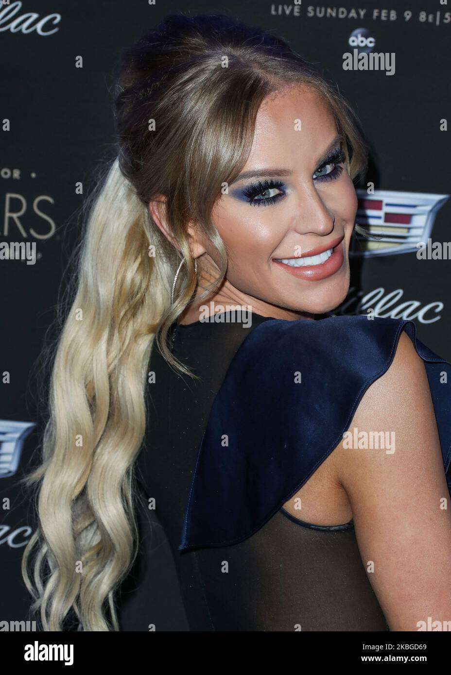 WEST HOLLYWOOD, LOS ANGELES, CALIFORNIA, USA - FEBRUARY 06: Gigi ...