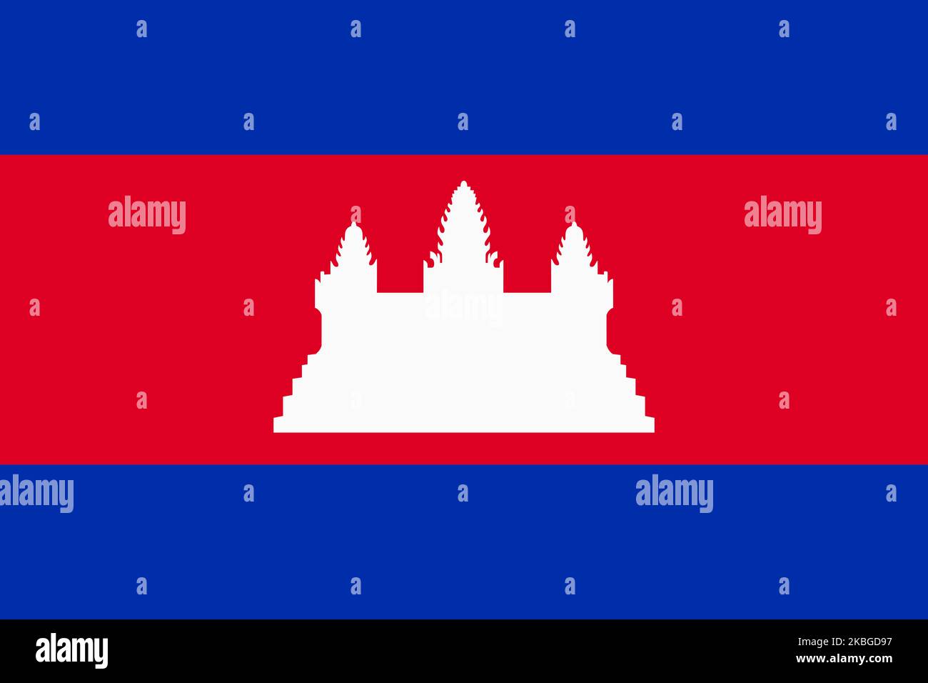 Cambodian official flag hi-res stock photography and images - Alamy