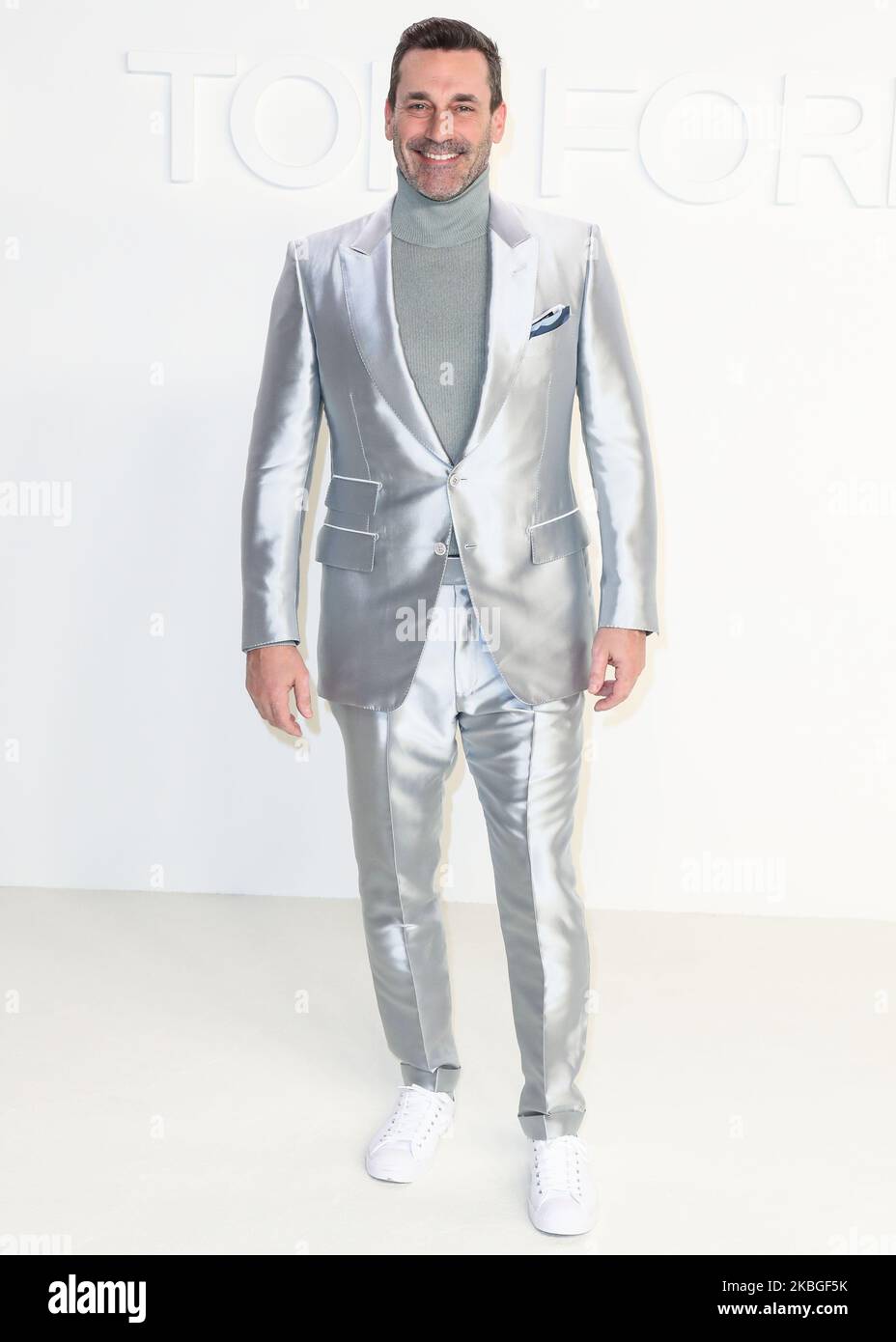 HOLLYWOOD, LOS ANGELES, CALIFORNIA, USA - FEBRUARY 07: Jon Hamm arrives ...