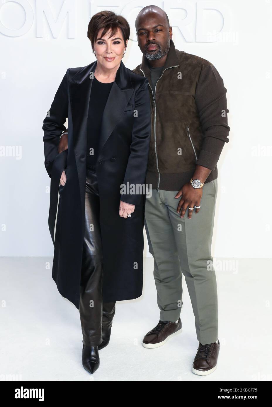 HOLLYWOOD, LOS ANGELES, CALIFORNIA, USA - FEBRUARY 07: Kris Jenner and ...