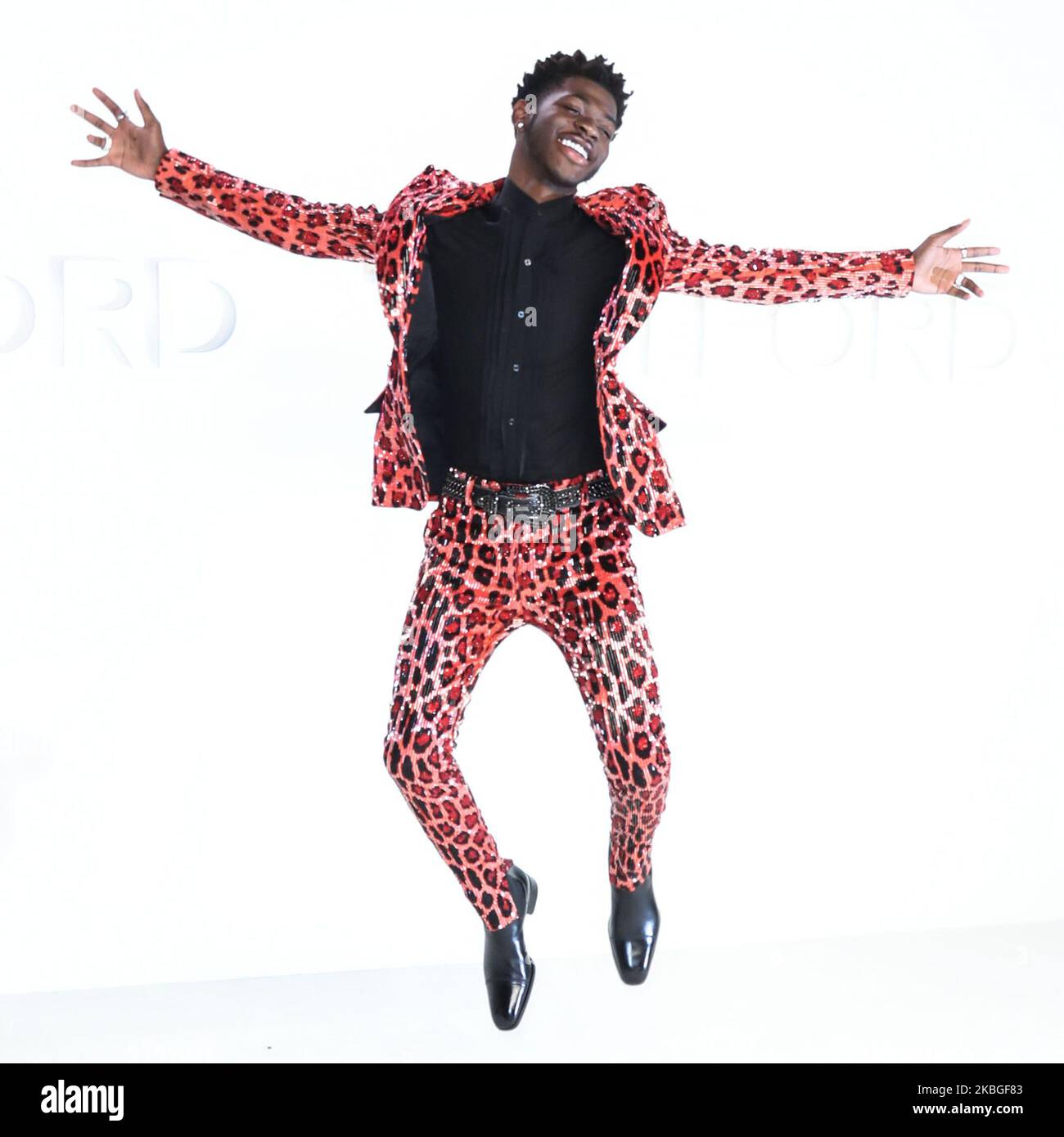 HOLLYWOOD, LOS ANGELES, CALIFORNIA, USA - FEBRUARY 07: Lil Nas X ...