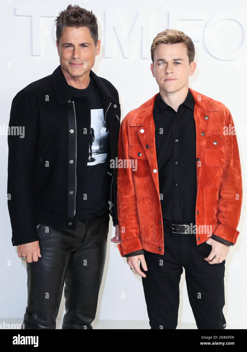 HOLLYWOOD, LOS ANGELES, CALIFORNIA, USA - FEBRUARY 07: Rob Lowe and ...