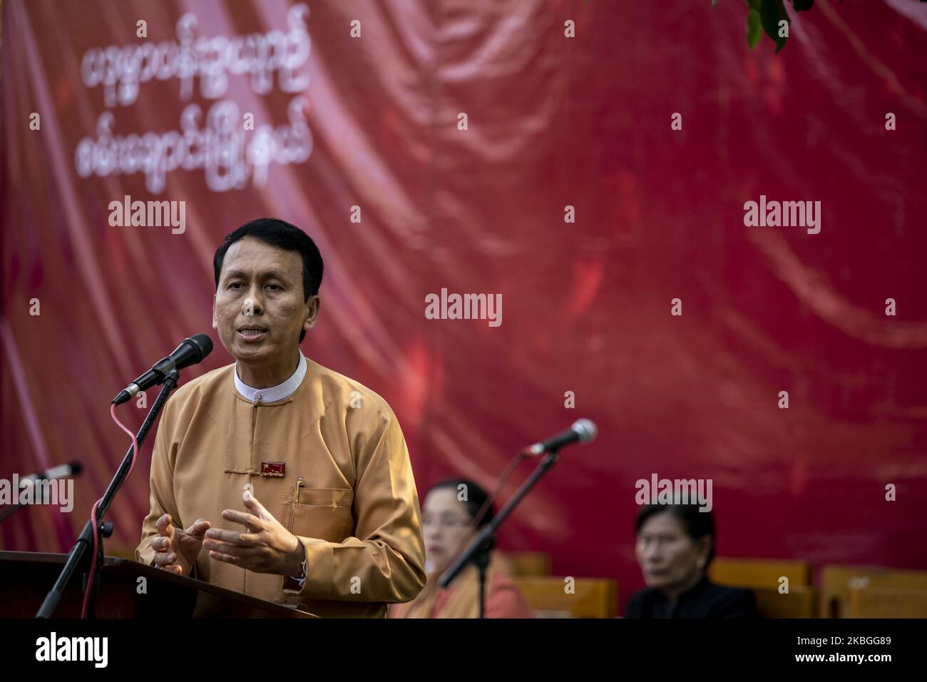 Yangon chief minister phyo hi-res stock photography and images - Alamy