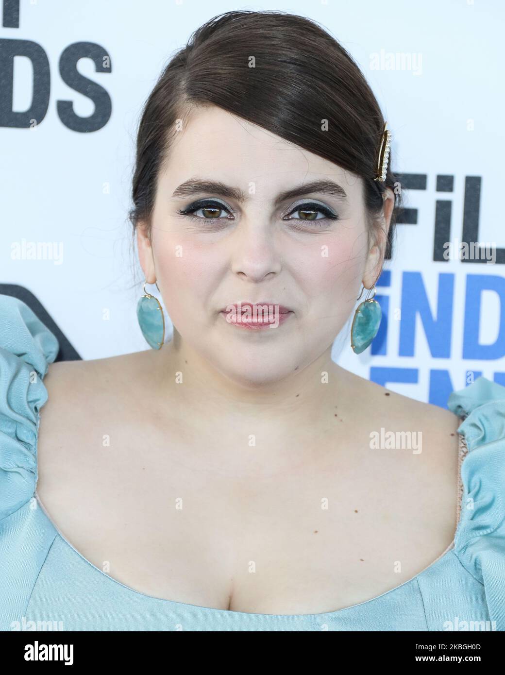 SANTA MONICA, LOS ANGELES, CALIFORNIA, USA - FEBRUARY 08: Actress ...