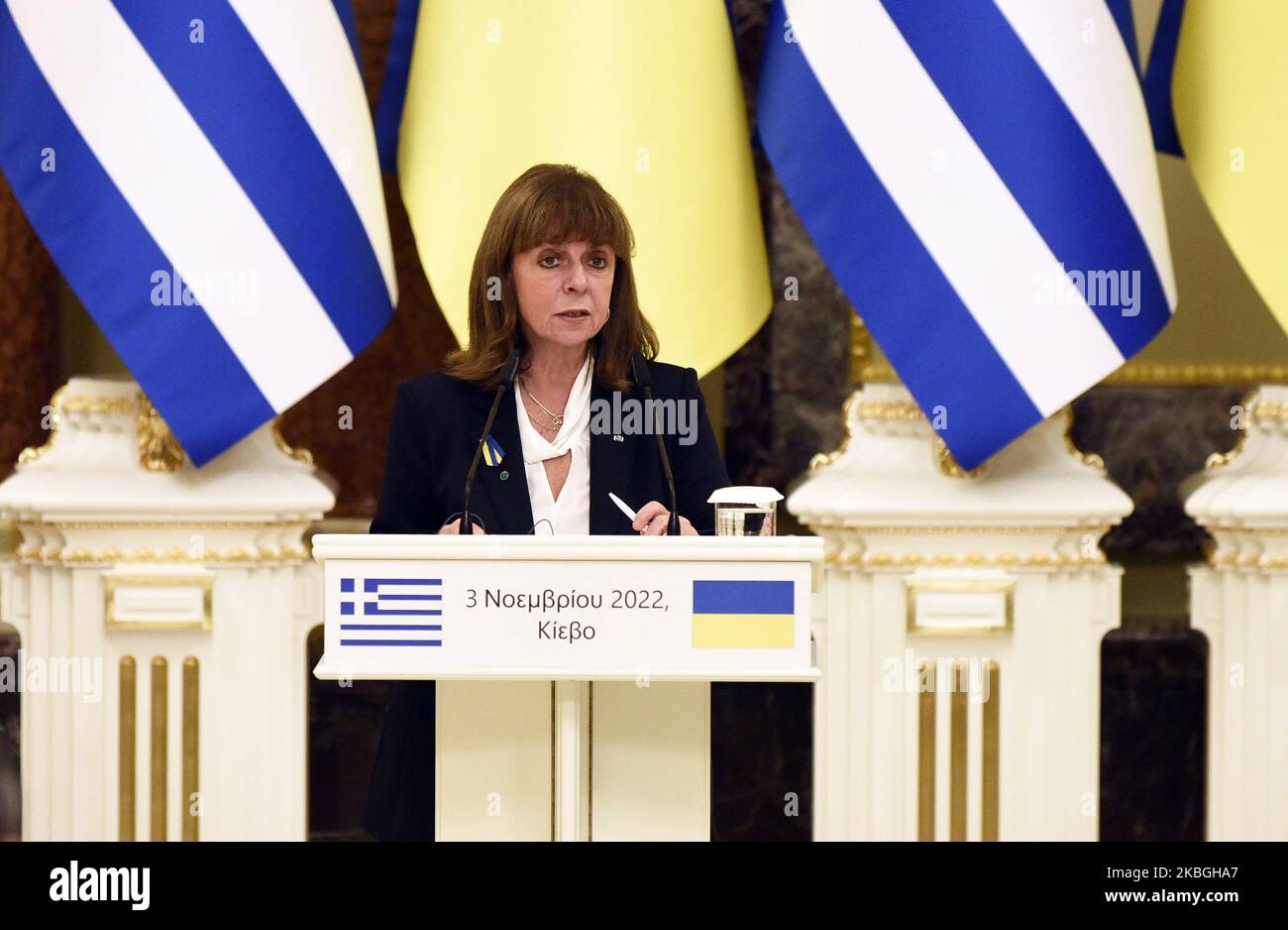 Non Exclusive: KYIV, UKRAINE - NOVEMBER 03, 2022 - President of Ukraine ...
