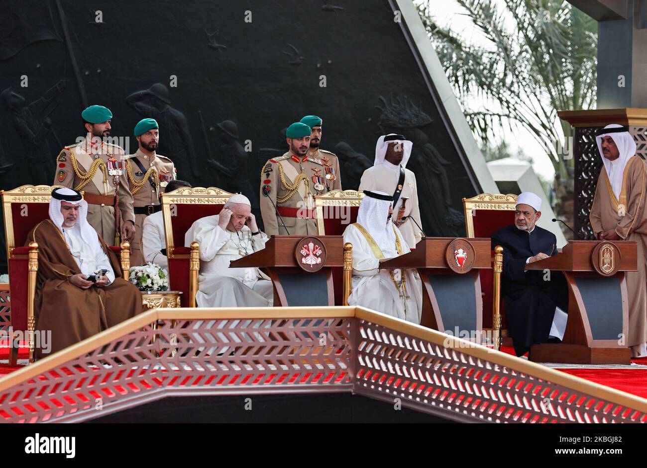 Bahrains crown prince salman bin hamad bin isa al khalifa hi-res stock ...