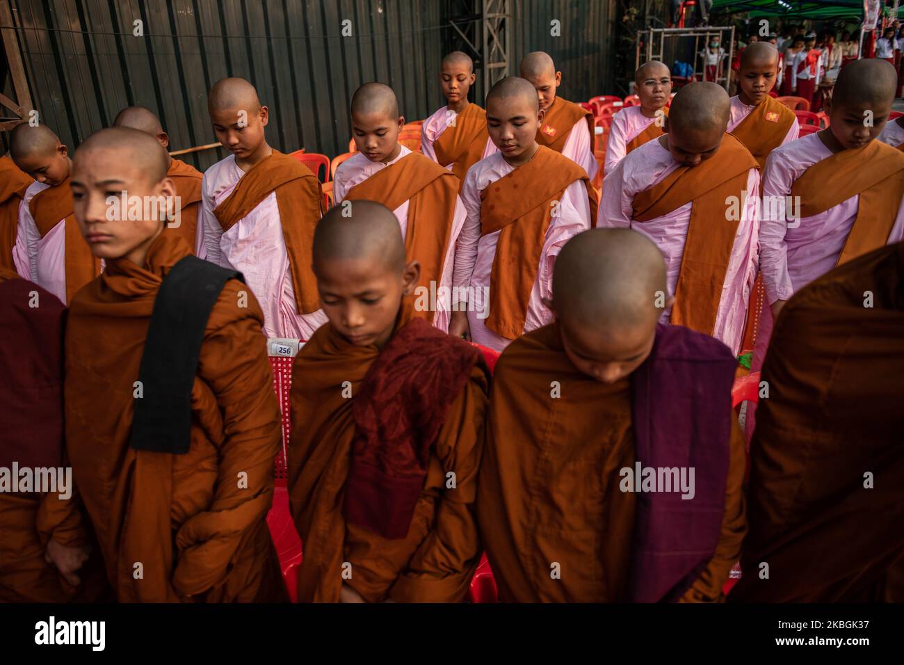 Buddhist nocive monks hi-res stock photography and images - Alamy