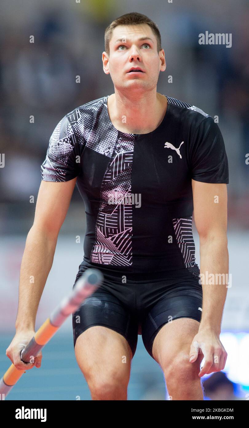 Pawel Wojciechowski (POL) compete during indoor Copernicus Cup on ...