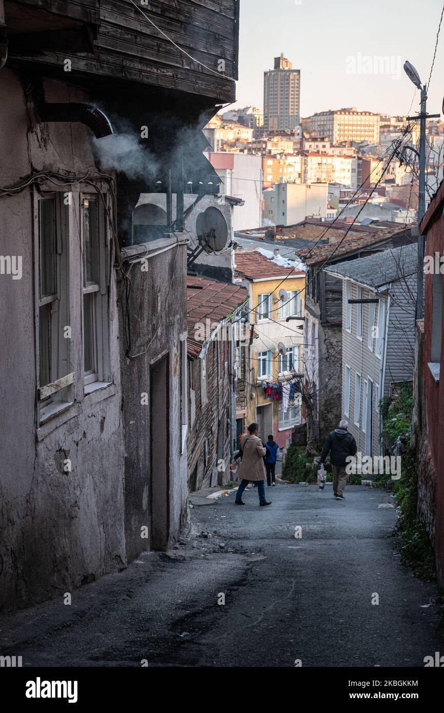 Historic dolapdere neighborhood hi-res stock photography and images - Alamy